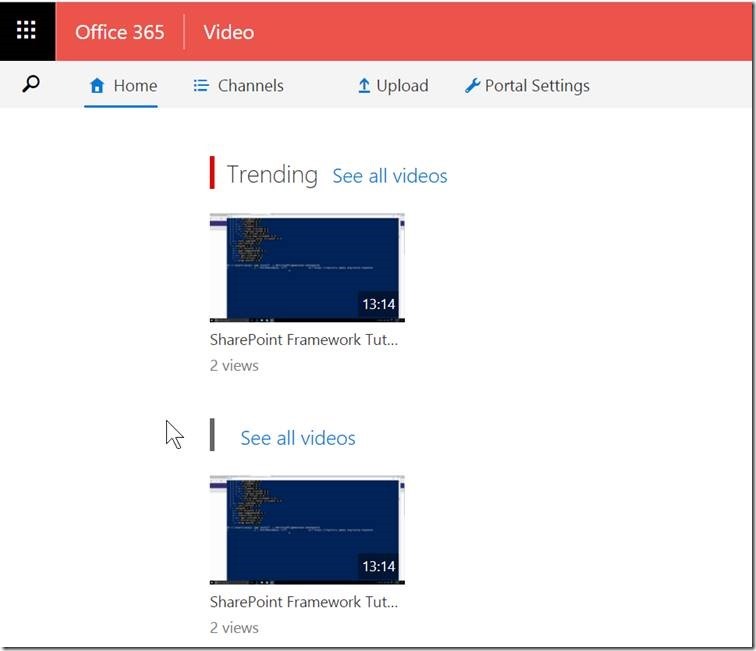 How To Add Video Embed Webpart On Sharepoint Office 365 Modern Pages Using C Csom