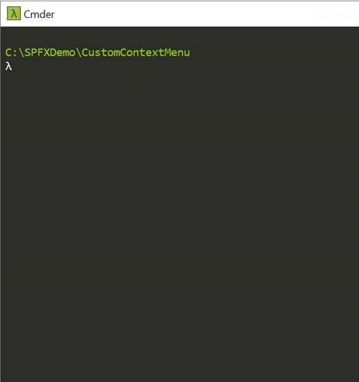 Step By Step Procedure To Create Custom Context Menu In Edit Control Block Using Spfx Extension