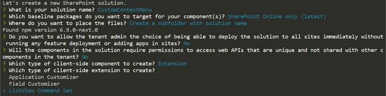 Step By Step Procedure To Create Custom Context Menu In Edit Control Block Using Spfx Extension