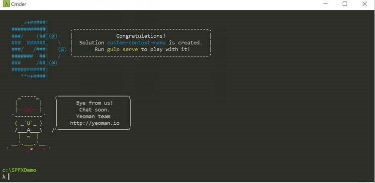 Step By Step Procedure To Create Custom Context Menu In Edit Control Block Using Spfx Extension