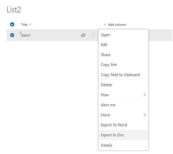 Step By Step Procedure To Create Custom Context Menu In Edit Control Block Using Spfx Extension