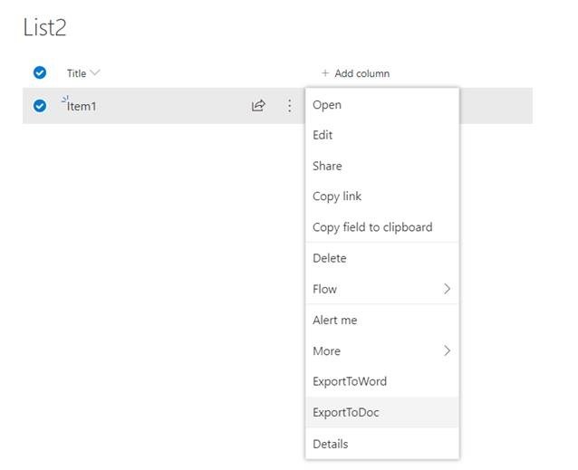 Step By Step Procedure To Create Custom Context Menu In Edit Control Block Using Spfx Extension