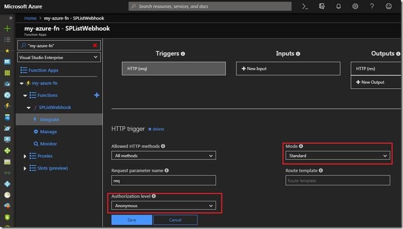 How To Call Azure Function From Sharepoint List Using Webhook Sharepoint Pals