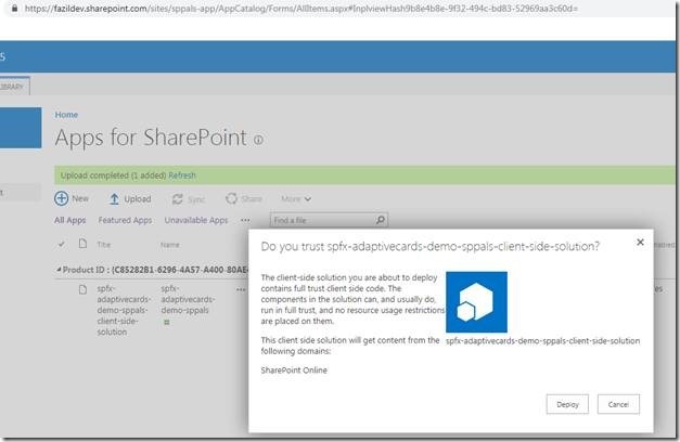 How To Use Adaptive Cards In Sharepoint Using Spfx Sharepoint Pals