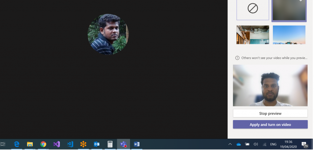 MS Teams – Show Background Effects – Set Custom Image as Background of ...