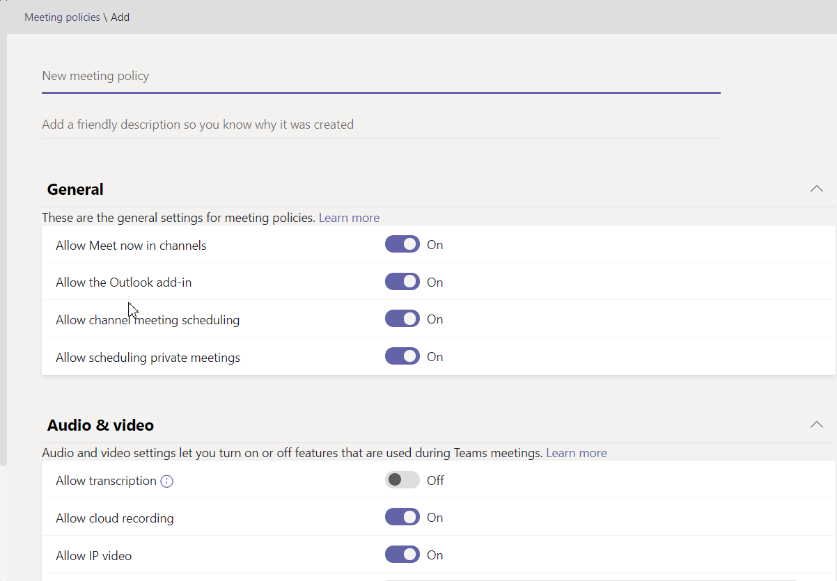 MS Teams – Manage Policies – “Automatically admit people” - SharePoint Pals