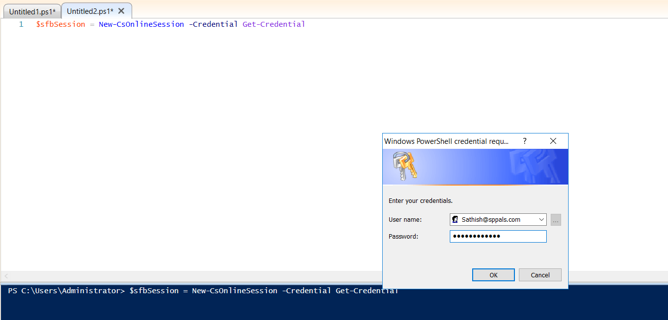 Ms Teams Exception While Executing Powershell The Specified Module Skypeonlineconnector Was