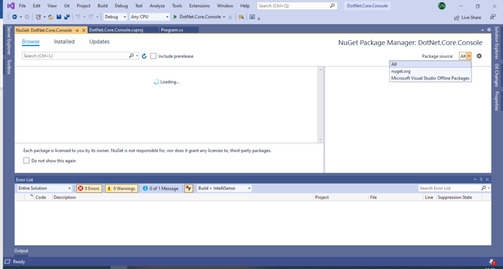 .Net Core Console Application for SharePoint Online using PNPCore library Interactive Login ...
