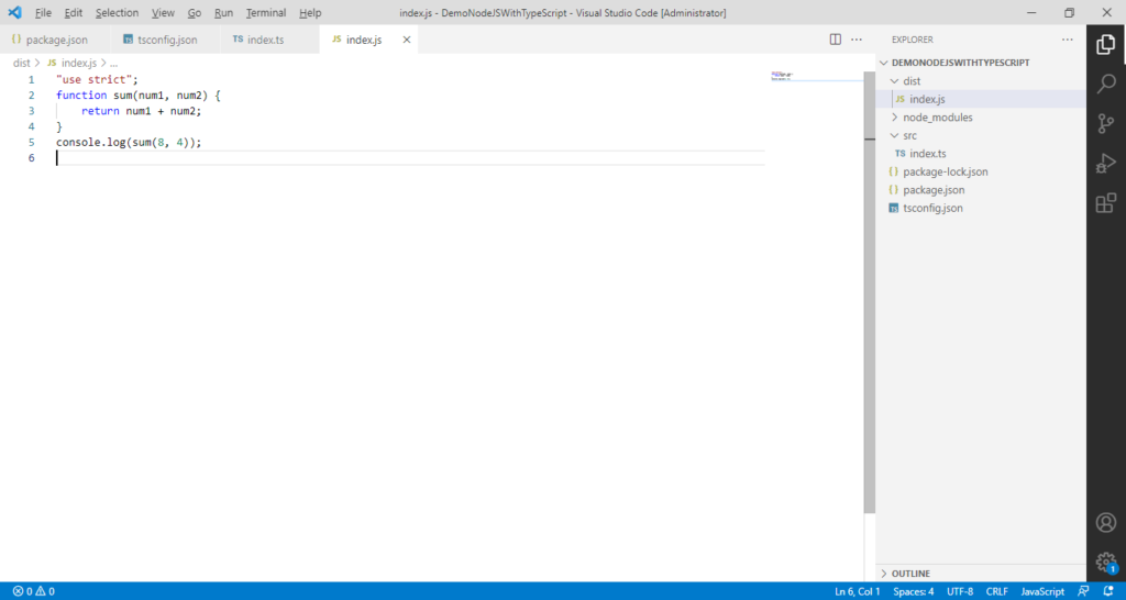 Nodejs Step By Step Procedure To Setup And Create A Nodejs Application And Use Typescript As A