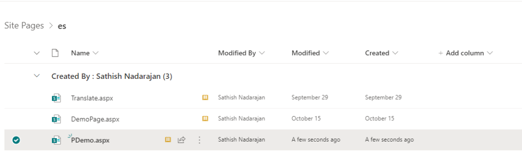 Sharepoint Modern Site Using Multiple Languages And Translate Page Programmatically Using Csom