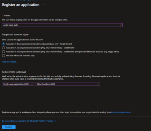 How to use MSAL in Next.js to authenticate users in Azure AD - SharePoint Pals