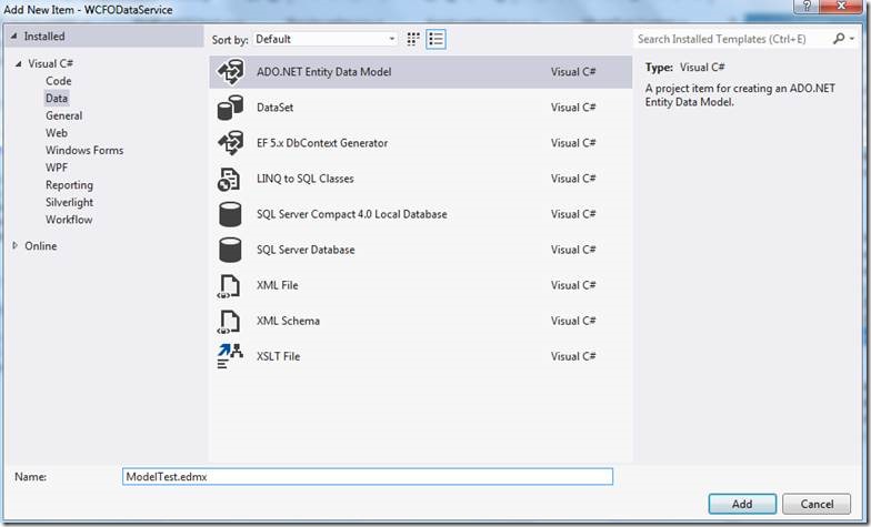 Create Wcf Data Service And Expose The Data Using Odata Protocol Sharepoint Pals